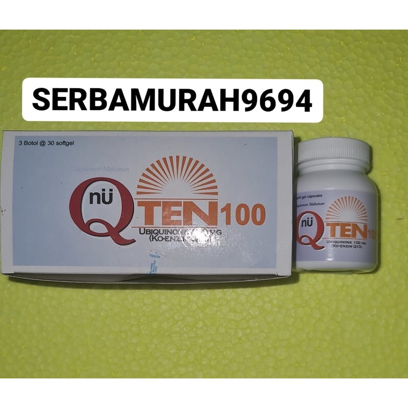 Jual Q Ten 100 mg softgel dari PT Novell Nu Qten 100 | Shopee Indonesia