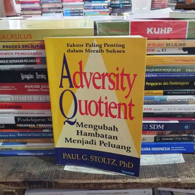 Jual Adversity Quotient mengubah hambatan menjadi peluang | Shopee ...