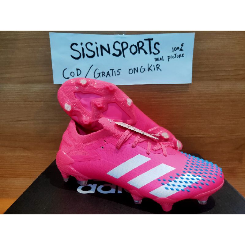 Jual SEPATU BOLA ADIDAS PREDATOR MUTATOR 20.1 LOW PINK FG | Shopee ...