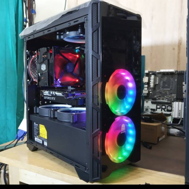 Jual PC RAKIT i7 6700 Full set lengkap+ MONITOR ASUS spek sultan harga ...