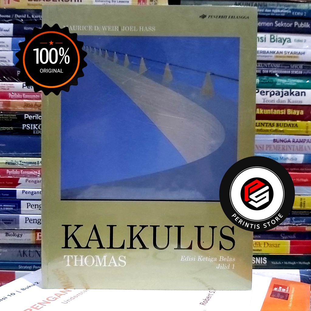 Jual Buku Kalkulus Edisi 13 Jilid 1 Oleh Geogre B.Thomas #ERLANGGA ...