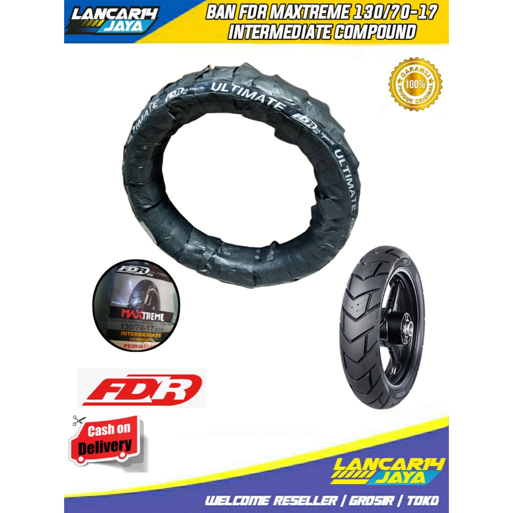 Jual BAN FDR MAXTREME 130/70-17 INTERMEDIATE COMPOUND | Shopee Indonesia