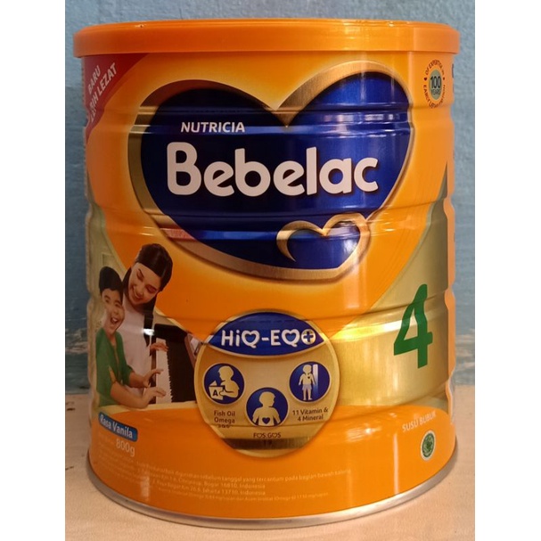 Jual BEBELAC 4 VANILA & MADU 800gr | Shopee Indonesia