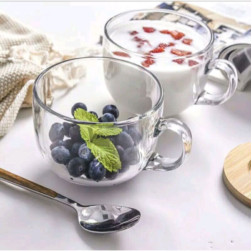 Jual MUG KACA MUG GELAS KACA GELAS SNACK GELAS MUG KACA GELAS MUG ...