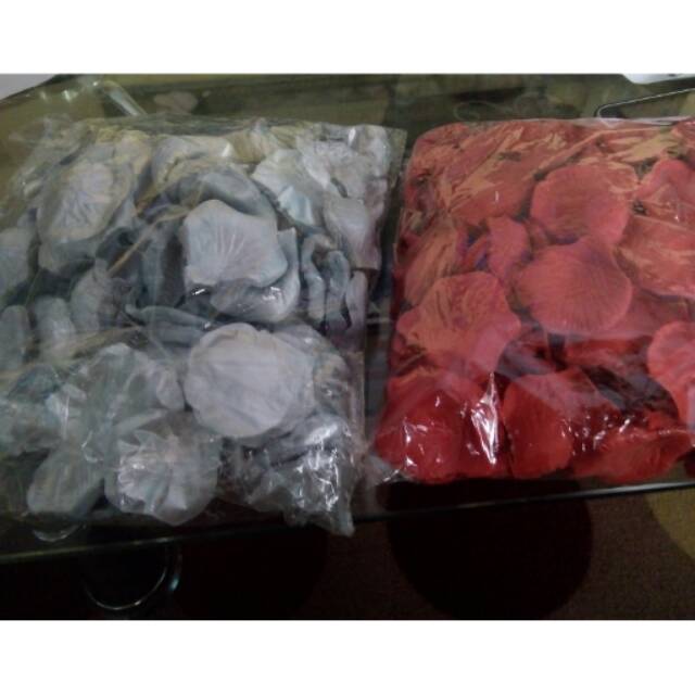 Jual Kelopak mawar / rose petal / bunga tabur / bunga artificial murah ...