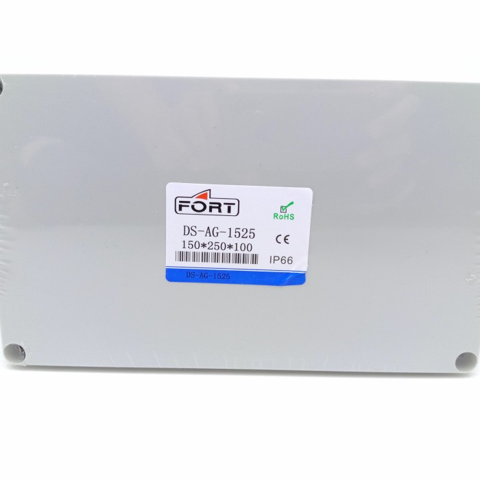 Jual FORT Junction BOX / Duradus 250x150x100 Polos Abu-abu PVC | Shopee ...
