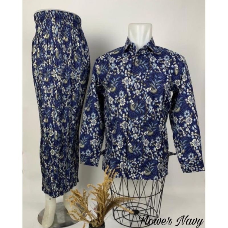 Jual Batik Couple/Baju Batik Couple/Batik Set/Rok Set/ Batik Lengan ...