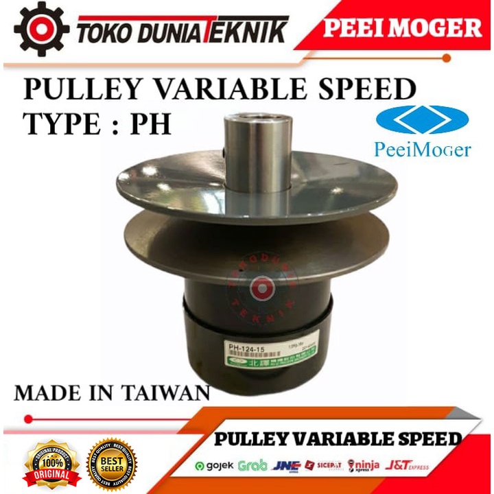 Jual PEEI MOGER PH 106-12 PULLEY VARIABLE SPEED - MADE IN TAIWAN ...