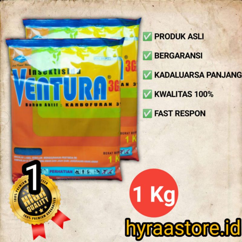 Jual Insektisida Ventura 3GR setara Furadan 1kg (sundep beluk padi ...