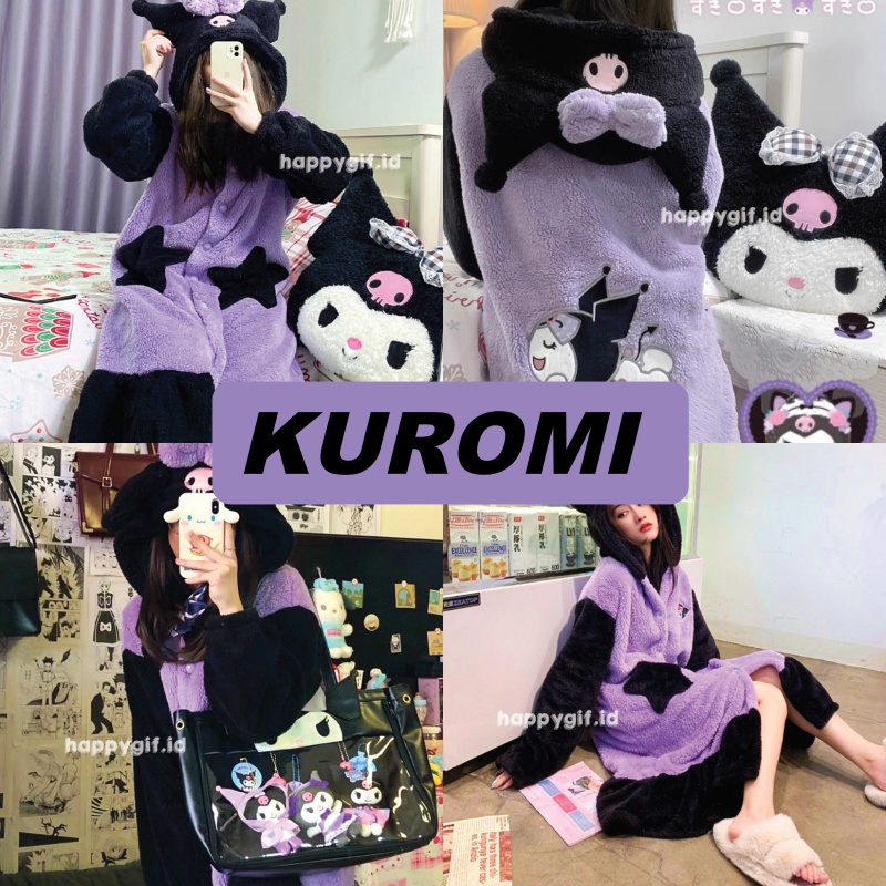 Jual KUROMI DASTER ONESIE BAJU TIDUR KOSTUM PIYAMA KIGURUMI | Shopee ...