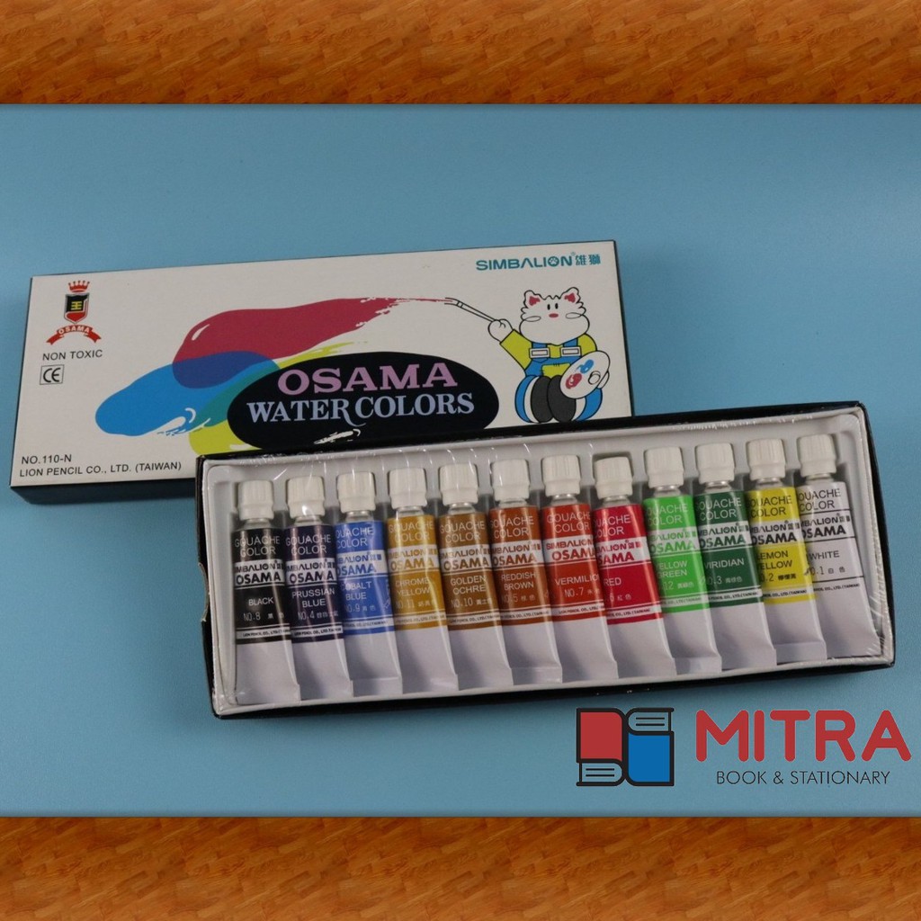 Jual Water Color Osama / Cat air Osama | Shopee Indonesia