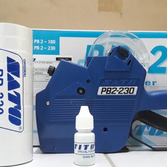 Jual Mesin Label Sato PB2-230/ Hand Labeler/ (Angka Huruf) | Shopee ...