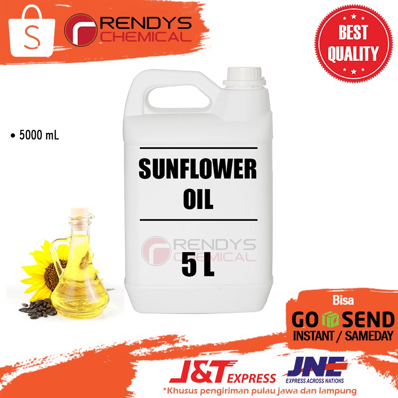 Jual Sun Flower / Sunflower Oil / Minyak Biji Bunga Matahari - 5 Liter ...