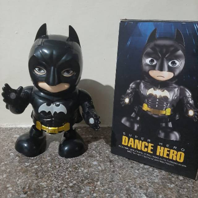 Jual Robot dance batman - robot dance hero batman - mainan robot joget ...
