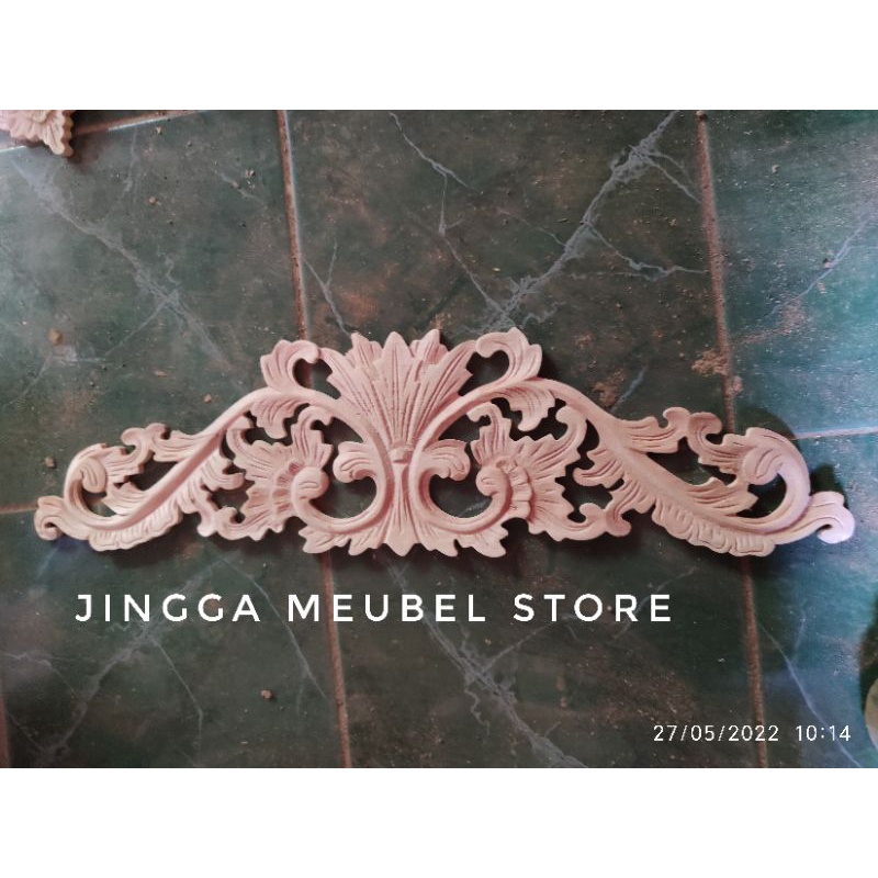 Jual Ornamen Tempel Ornamen Ukiran Kayu Loster Bofen Lisplang Kusen ...