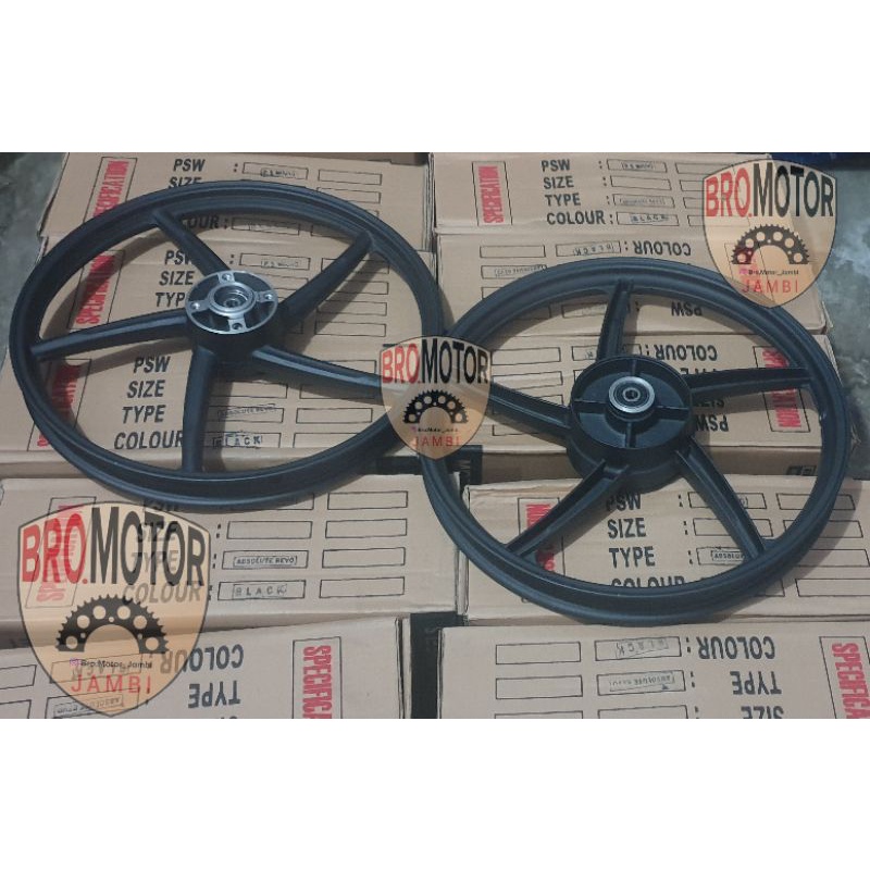 Jual velg bintang racing standar palang 5 motor honda revo fi,revo ...