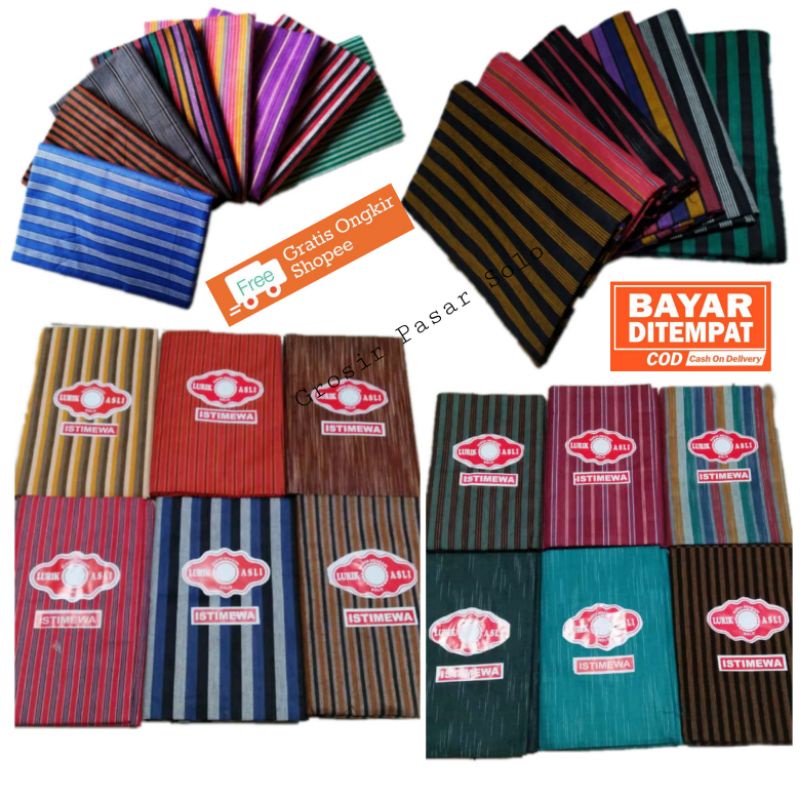 Jual Kain Surjan Lurik Halus / Kain Lurik / Kain Surjan / Kain Lurik ...
