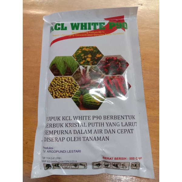 Jual Pupuk Daun KCL White P90 500 gram | Shopee Indonesia