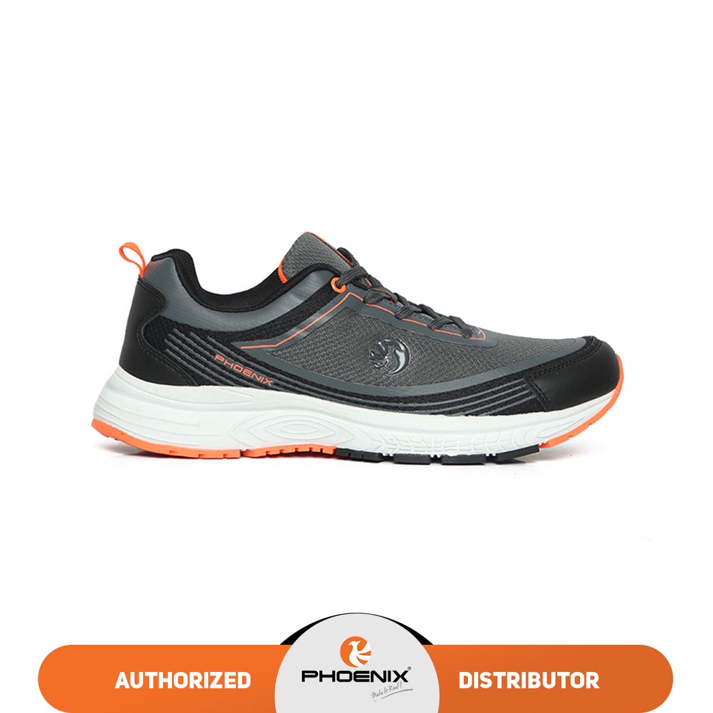 Jual Phoenix Tritan Sepatu Running Pria - Black/D.Grey | Shopee Indonesia
