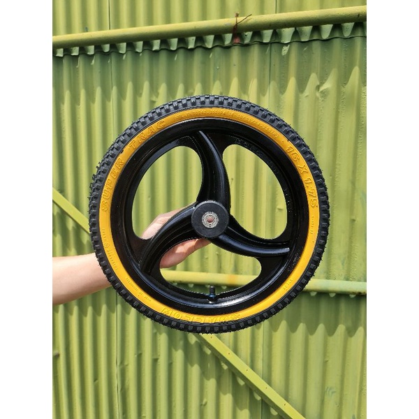 Jual VELG 12 VELG 16 BAN MATI KARET BAN HIDUP UNTUK SEMUA JENIS SEPEDA ...