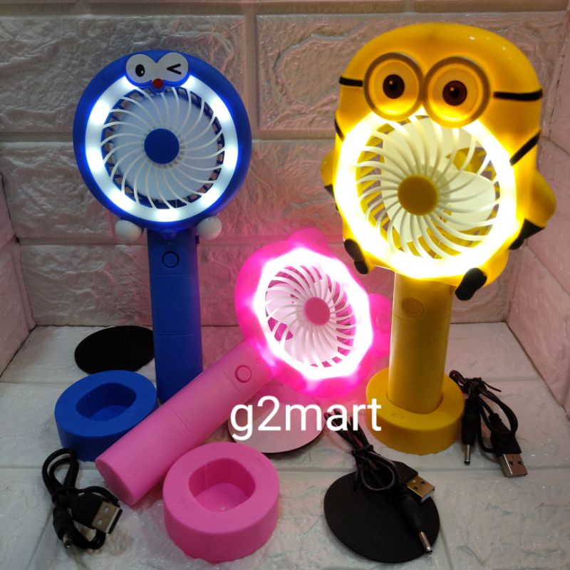 Jual Kipas angin karakter / Kipas karakter bisa cas ulang | Shopee ...