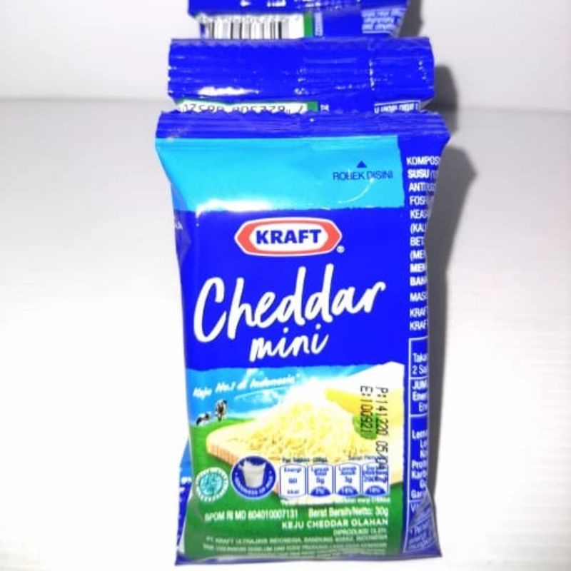 Jual Kraft Cheddar Mini 30gr | Shopee Indonesia