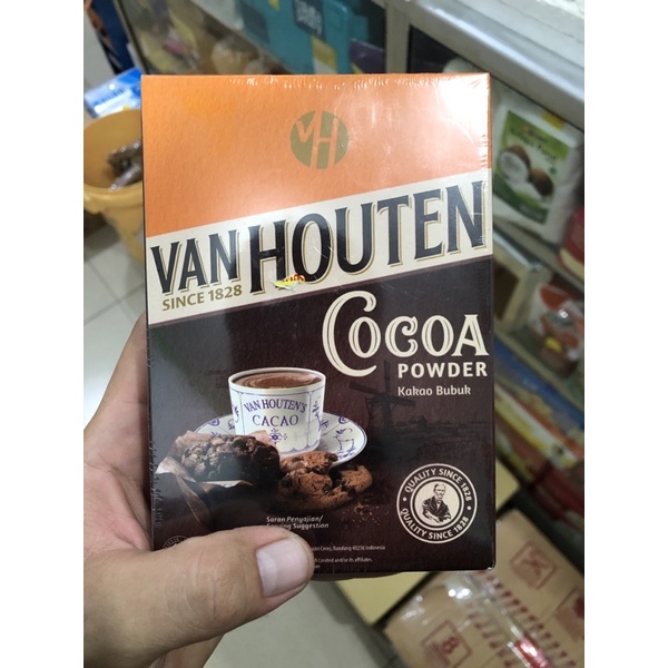 Jual Coklat bubuk vanhouten 80grm/ kakao bubuk / windmolen / cocoa ...