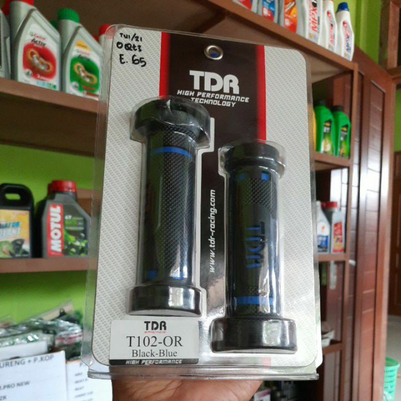 Jual handgrip tdr hitam list biru | Shopee Indonesia