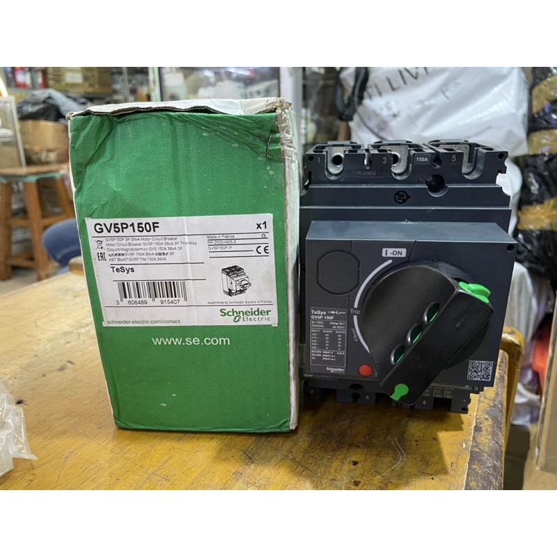 Jual Gv5p150F Schneider Motor Circuit Breaker 36kA | Shopee Indonesia