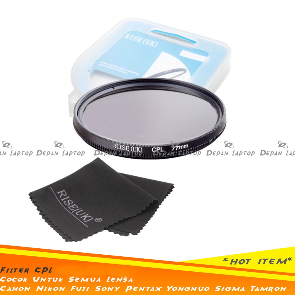 Jual Filter CPL Lensa Kamera 37mm 40.5mm 43 46mm 49mm 52mm 55mm 58mm ...