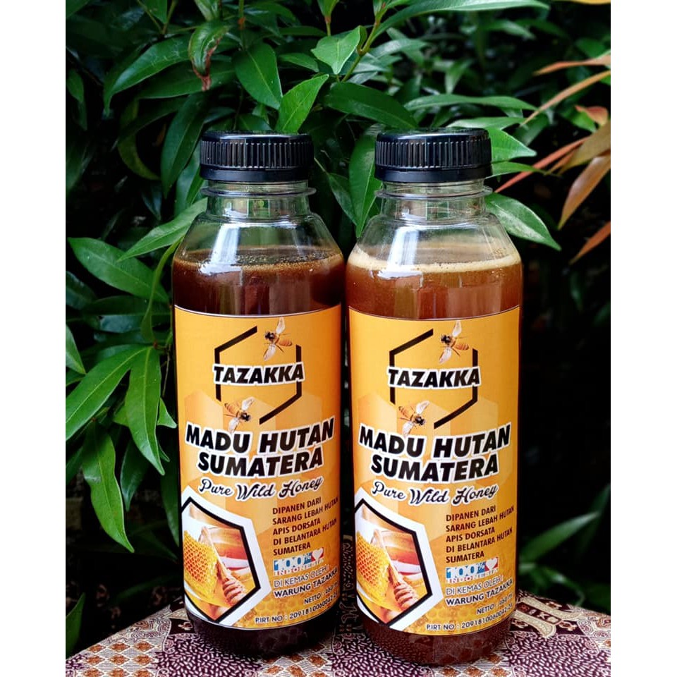 Jual MADU HUTAN SUMATERA TAZAKA 465ml | Shopee Indonesia