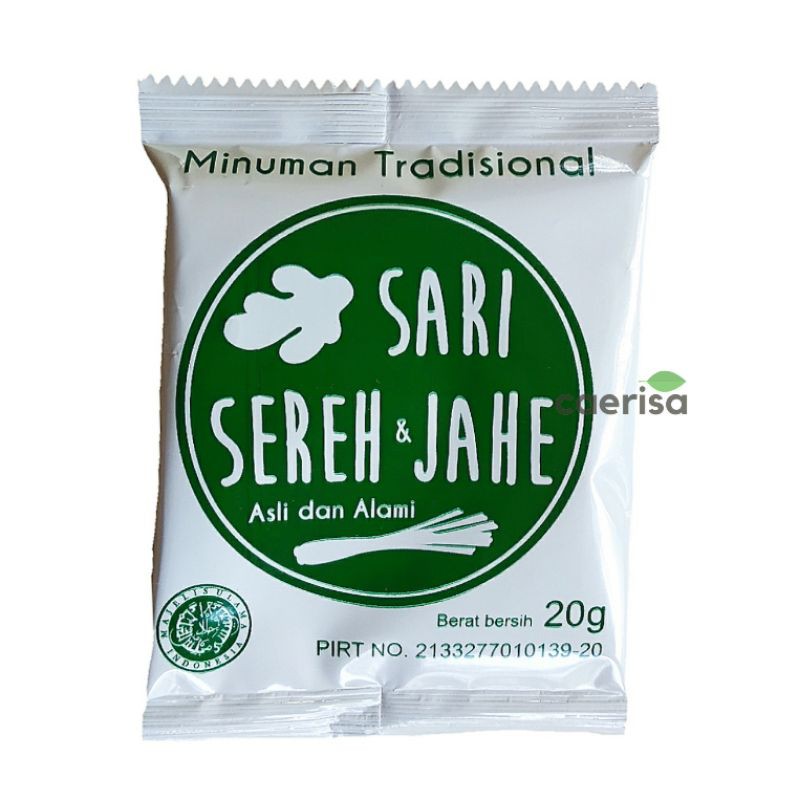 Jual SARI SEREH JAHE HANJUANG SACHET 20gr | Shopee Indonesia