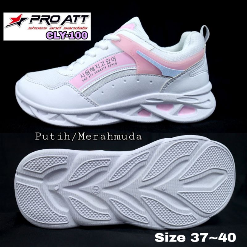 Jual PRO ATT CLY Sepatu Sneakers Olahraga Sports Keren Fashion Cewek ...