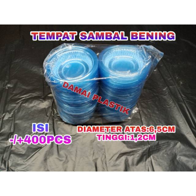 Jual Mika CUP SAMBAL BENING TRAY TEMPAT SAMBAL BENING @ +/-300pcs ...