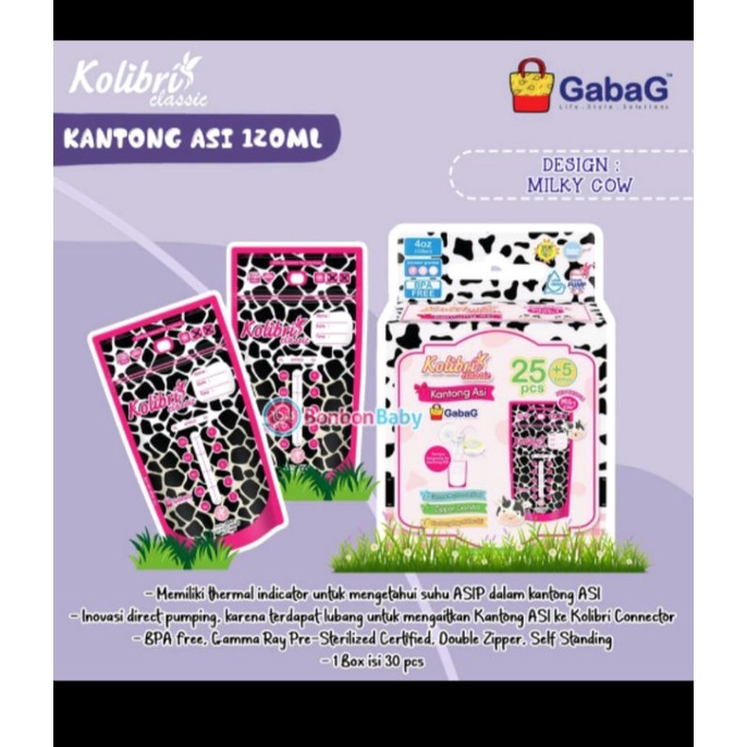 Jual KANTONG ASI GABAG 120ml | Shopee Indonesia