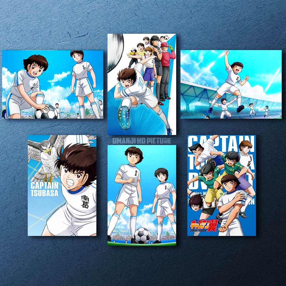 Jual HIASAN DINDING ANIME CAPTAIN TSUBASA / POSTER KAYU WALLDECOR ANIME ...