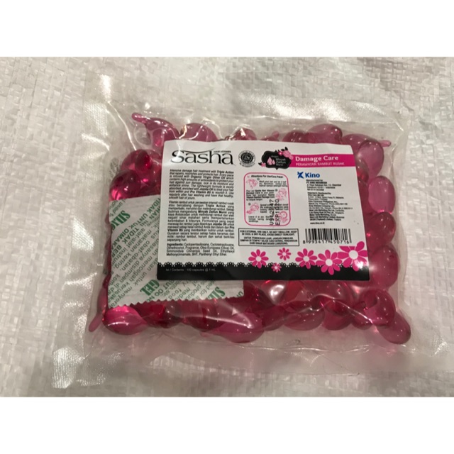 Jual SASHA HAIR VITAMIN ISI 100 PCS | Shopee Indonesia