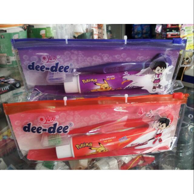 Jual dee-dee Gift Pack Paket Pasta Gigi dan Sikat Gigi | Shopee Indonesia