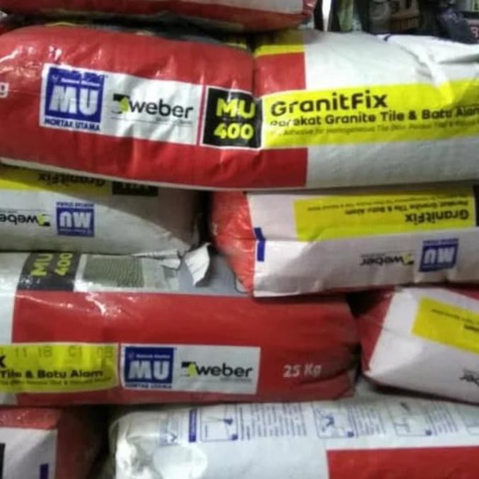 Jual MU 400 MU400 semen instant instan mortar utama perekat granit 25kg ...