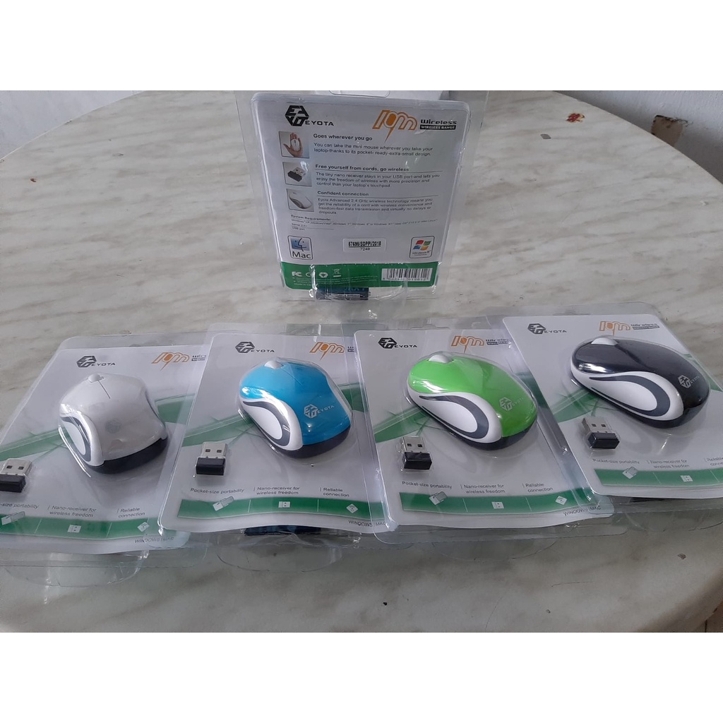 Jual Mouse wireless mini eyota m 187 | Shopee Indonesia