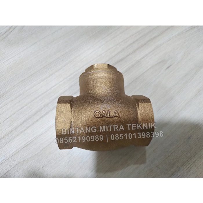 Jual BRONZE SWING CHECK VALVE GALA Fig. 5451 PN20 CLASS 150 1" | Shopee ...