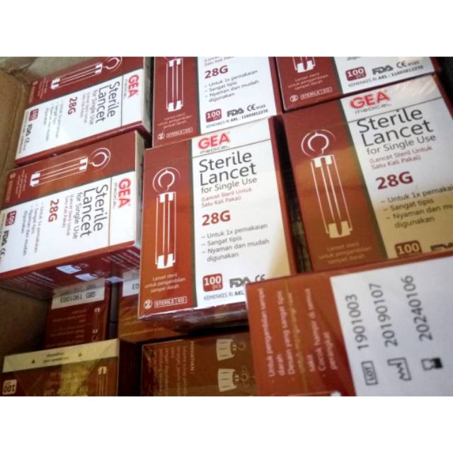 Jual Lanset Steril GEA Sekali Pakai | Shopee Indonesia