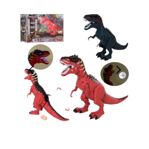 Jual dinosaurus T-REX mainan dinosaurus bertelur | Shopee Indonesia