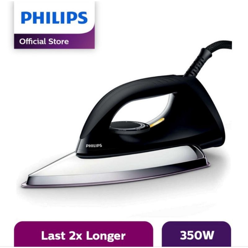Jual SETRIKA PHILIPS DHD1173/80 ORIGINAL/SETERIKA PHILIPS ASLI | Shopee ...