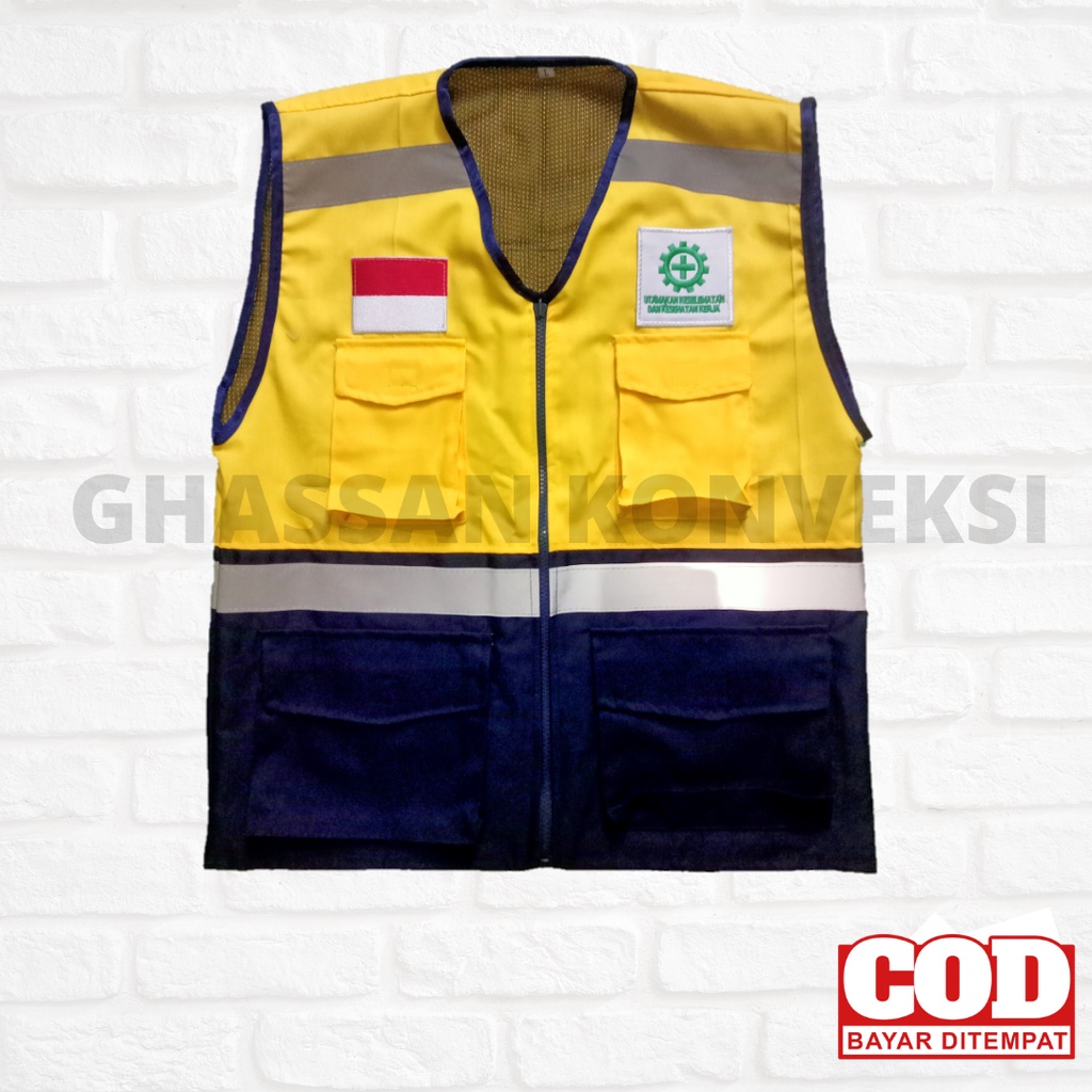 Jual Rompi Safety Pekerjaan Umum Proyek Terbaru | Shopee Indonesia