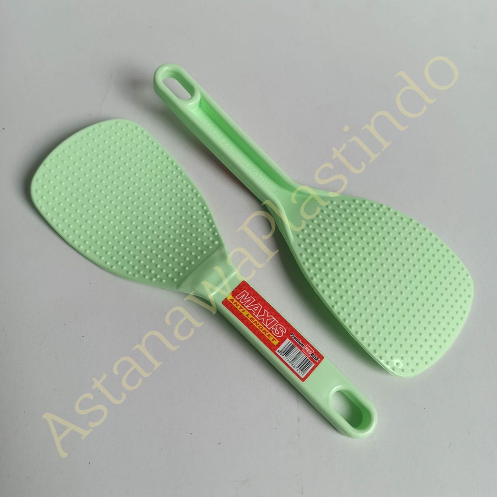 Jual RedBox centong nasi plastik anti lengket sendok maxi tebal maxis ...
