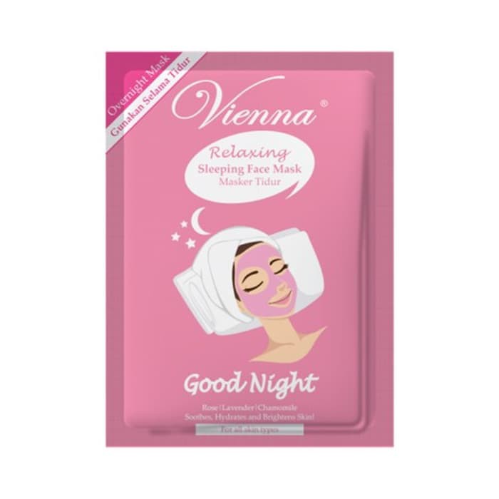 Jual Vienna Relaxing Sleeping Face Mask 15ml | Shopee Indonesia