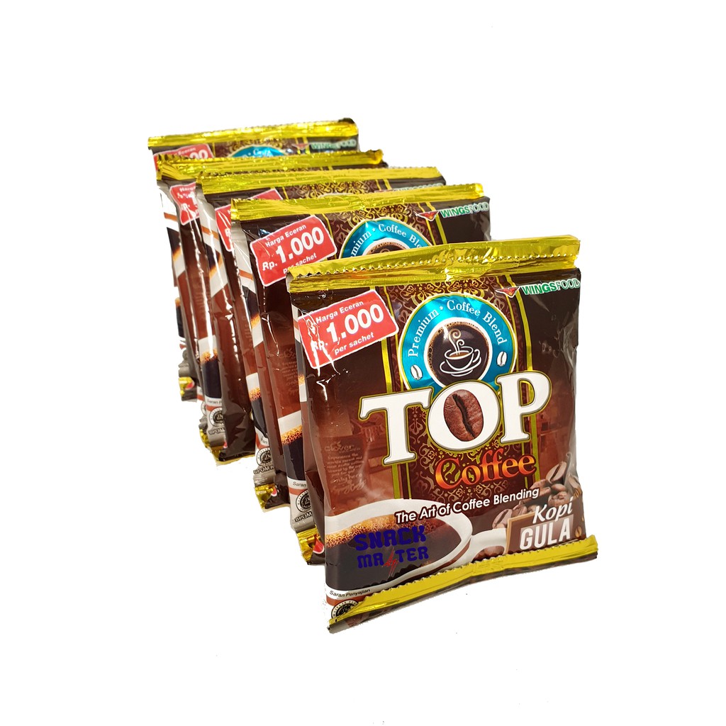 Jual TOP Kopi Gula 2in1 Renceng - Netto 10 bks x 25 gr | Shopee Indonesia
