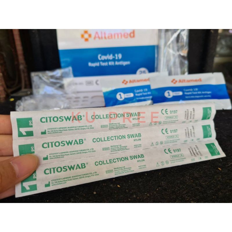 Jual alat rapid test antgen mandiri altamed satuann | Shopee Indonesia