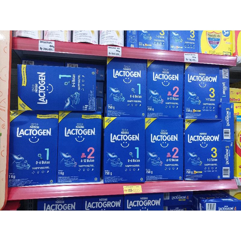 Jual lactogen 1&2 750g | Shopee Indonesia